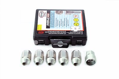 Jeep Grand Cherokee 2004-2010 Wheel Locking Nuts M1/2 Unf + Removal Key ...