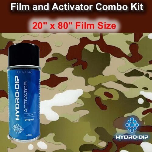 Hydro Dip Film Activator Combo Kit Cam Camouflage | eBay