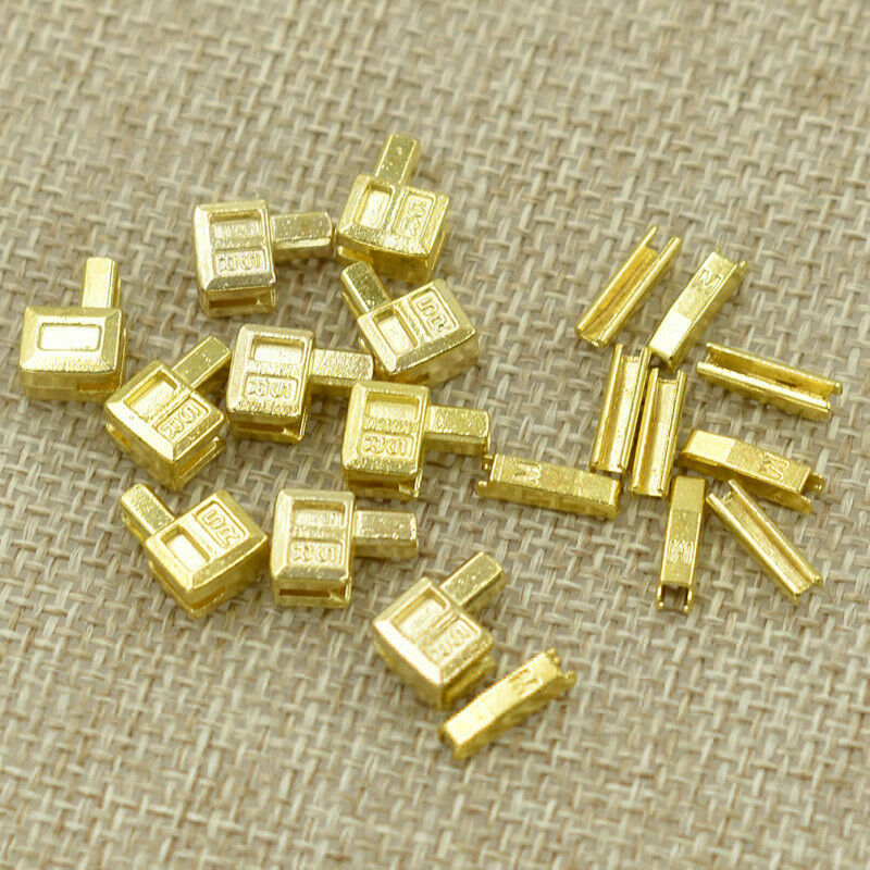 Metal Zipper Stoppers DIY Repair Open End Zipper 10Sets Zipper Repair ...