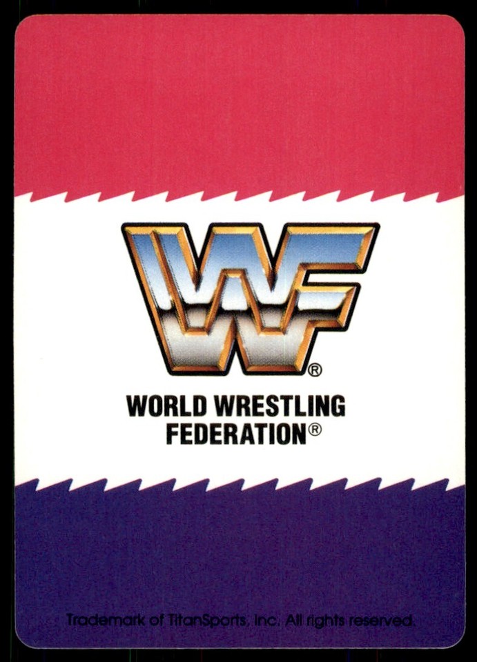 1991 WWE/WWF Playing Cards Rowdy Roddy Piper "Hot Rod" Joker Green | eBay