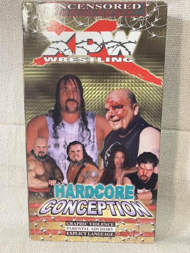 XPW Pro Wrestling Hardcore Conception VHS Pit bulls Missy Hyatt 2001 ...
