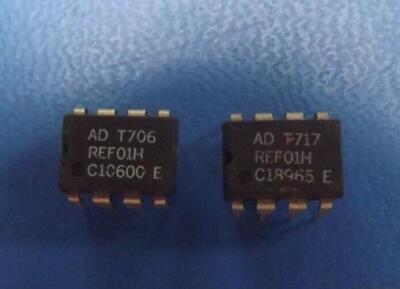 (2PCS) REF01HP Series Voltage Reference IC Fixed 10V V ±0.5% 21 mA 8 ...