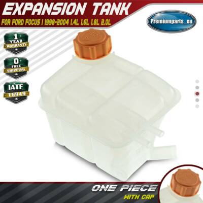 Coolant Expansion Water Fluid Bottle Radiator Tank & Cap for Ford Focus ...