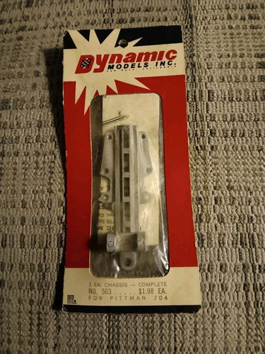 Dynamic #503 Chassis Complete, 1/24 Slot Car 1960s Vintage-Rare | eBay