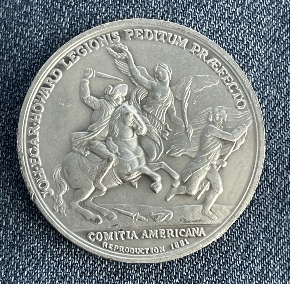 America’s First Medals LT. Col. John E. Howard, Pewter U.S. Mint 1974 ...