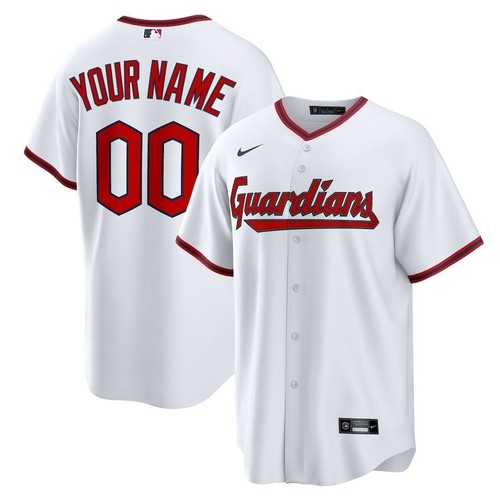 White Custom Baseball Jersey – Bold Red Script & Black Trim ...