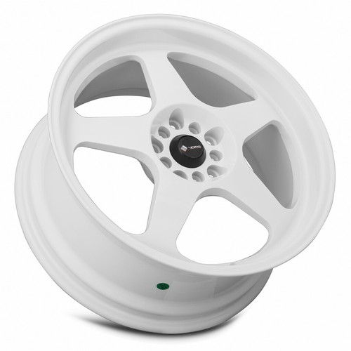 17x8 Vors SP1 4x108 +30 All White Wheels (Set of 4) | eBay