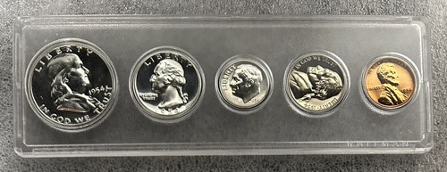 1954 5 Silver Coin Proof Set in Whitman Proof Set Holder BOX-CS1 | eBay