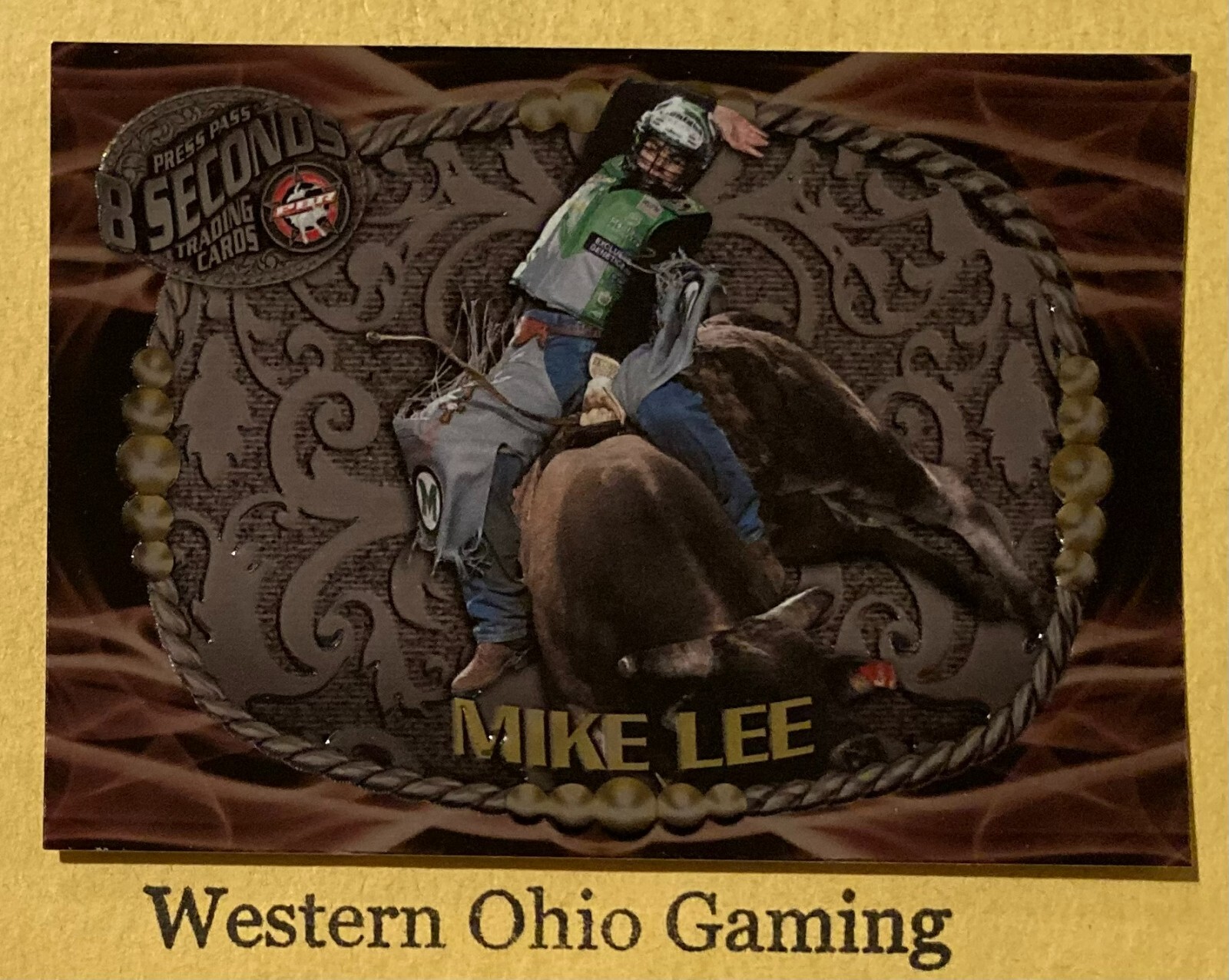 2009 Press Pass 8 Seconds Mike Lee #BB7 Belt Buckles Card | eBay