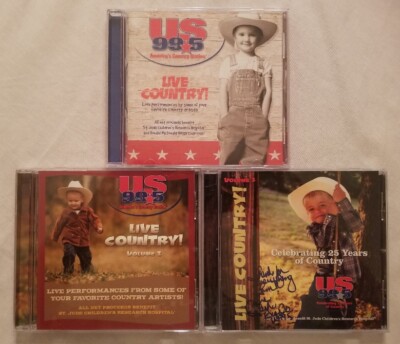 US 99.5 Live Country Complete Collection CD Volumes 1, 2, & 3 (Like New ...
