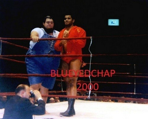 HAYSTACKS CALHOUN & VICTOR RIVERA WRESTLER 8 X 10 WRESTLING PHOTO WWWF ...