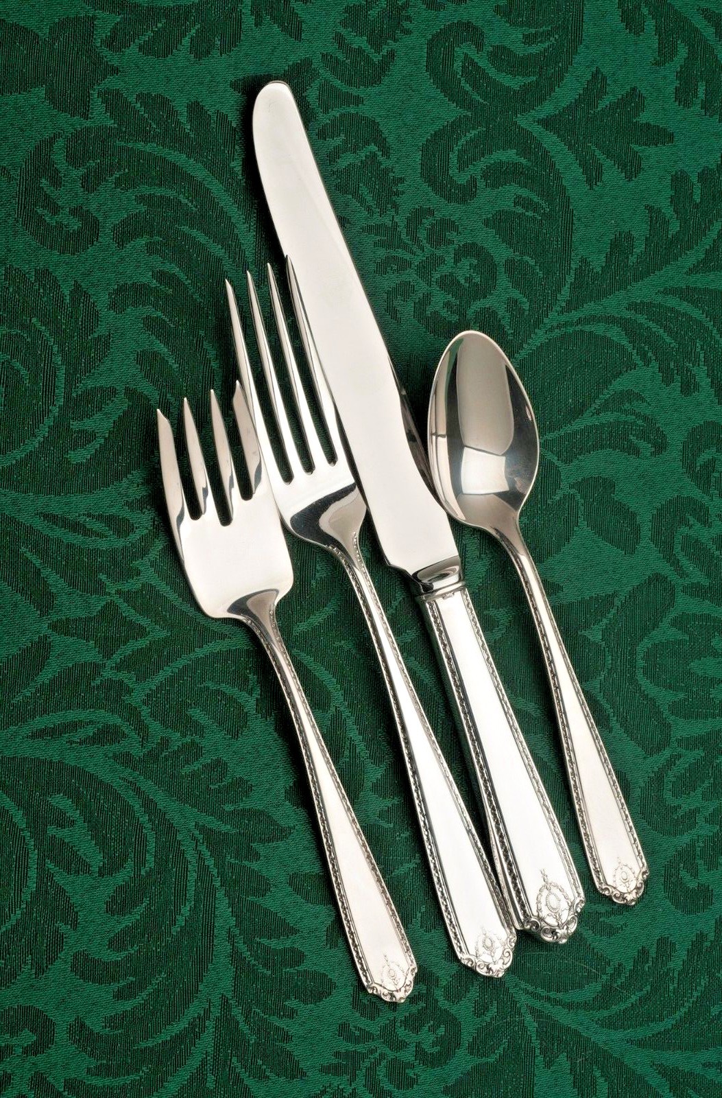 Lady Hilton by Westmoreland Sterling Silver 4pc Place Setting, French ...
