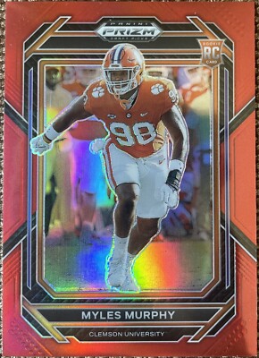 2023 Panini Prizm Draft Picks Myles Murphy /299 Red RC #172 Bengals | eBay