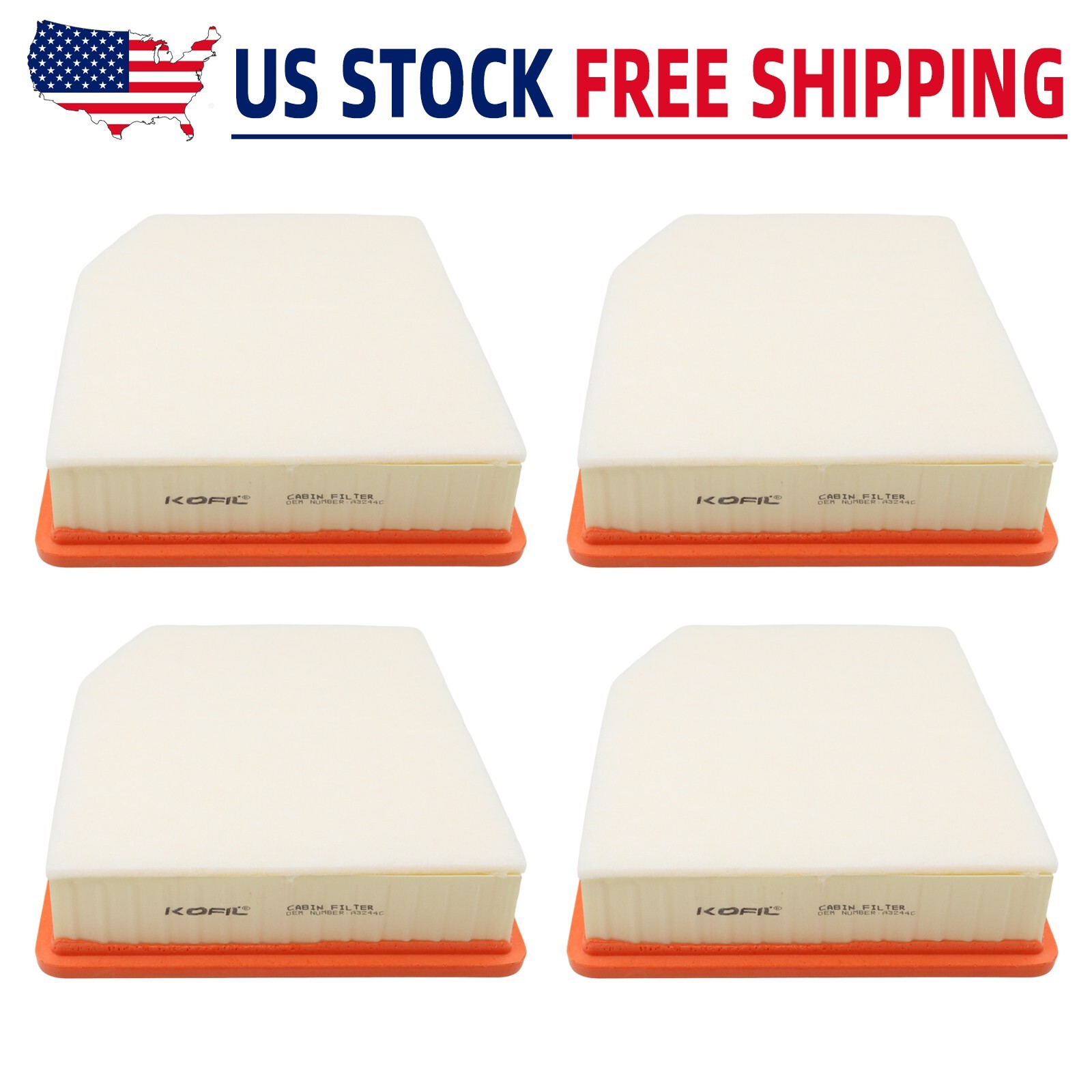 AC-DELCO A3244C - Air filter cross reference