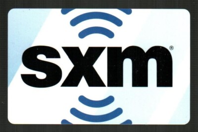SIRIUS SXM Classic Logo Collectible ( 2022 ) Gift Card ( $0 - NO VALUE ...