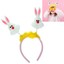 Easter Rabbit Head Boppers, Bunny Headband with Fur One Size Fits All ...