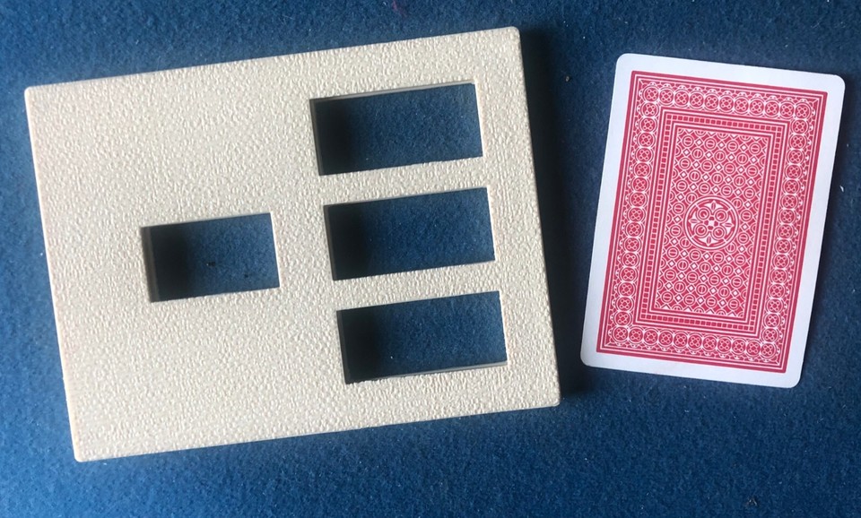 Magic Trick Zig Zag Card Self-Working Playing Card Separated From The ...