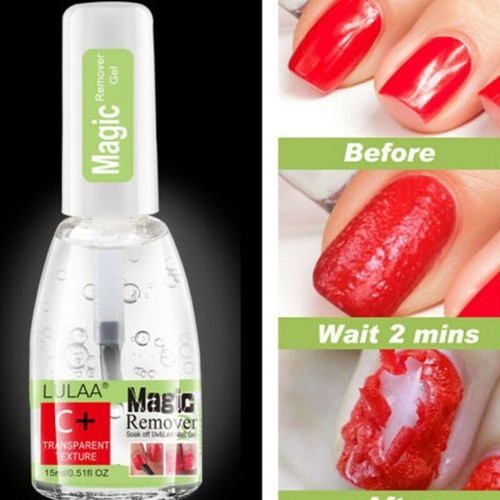 Magic Gel Quick Remover Soak Off Nagellack Burst Remove Limpiador De ...