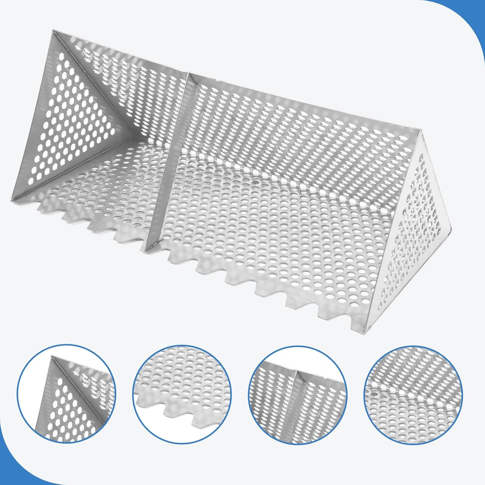 Sand Flea Rake, Detachable Sand Flea Rake, the Shark Tooth Screen Comes ...