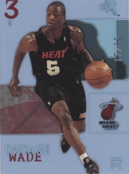 2003-04 E-X - Dwyane Wade #90 Essential Credentials Now /90 (RC) for ...