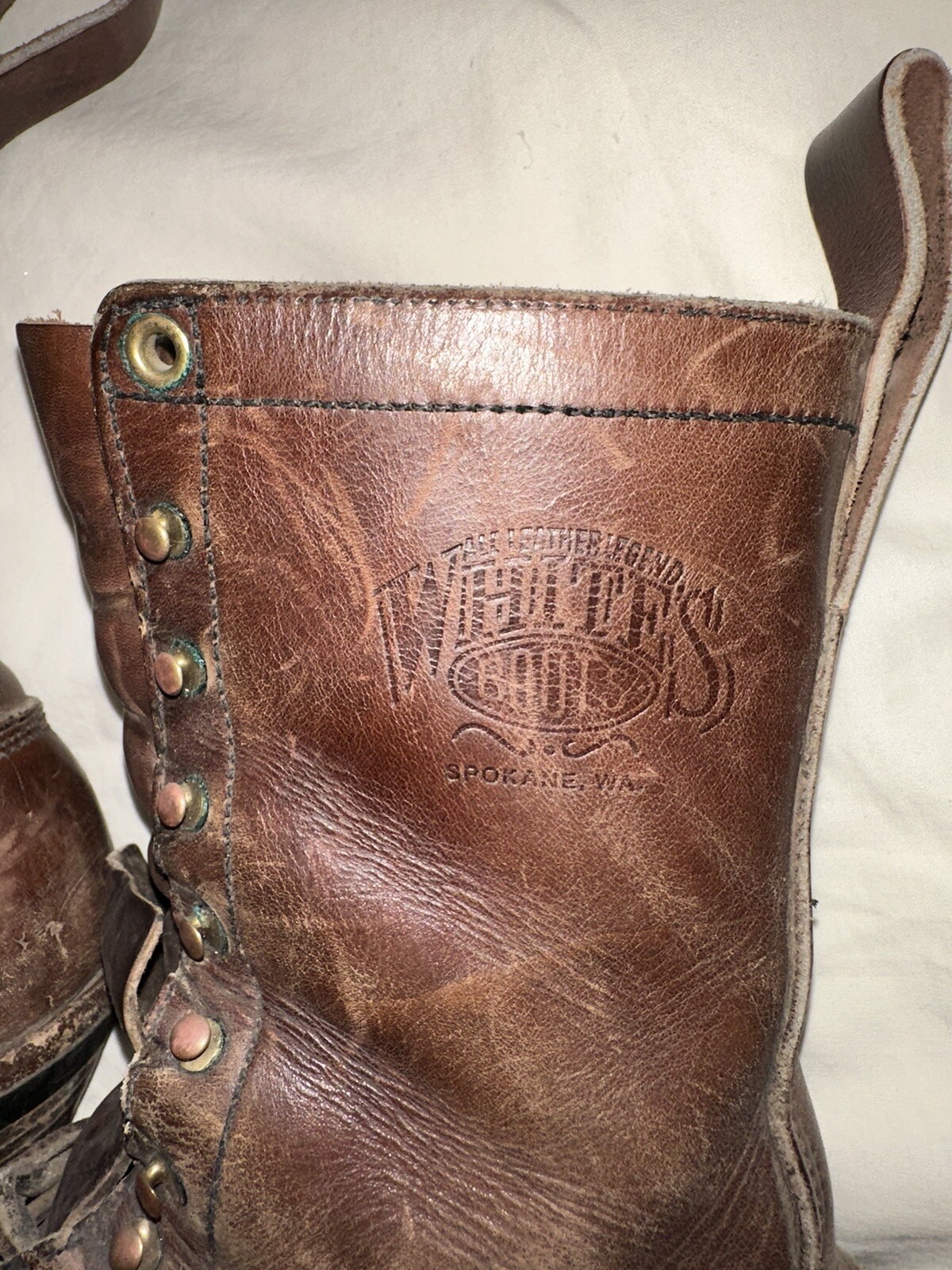 White's Packer Boots Spokane Washington Size 7 FFF Pe… - Gem