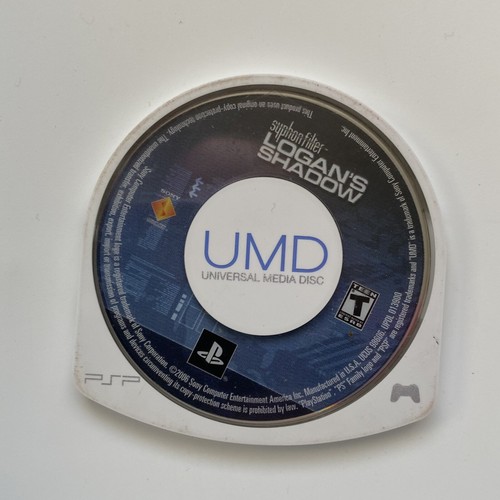 Syphon Filter: Logan's Shadow PSP Sony PlayStation portable Game Only ...