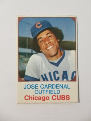 JOSE CARDENAL 1975 HOSTESS BASEBALL CARD #65 CHICAGO CUBS | eBay