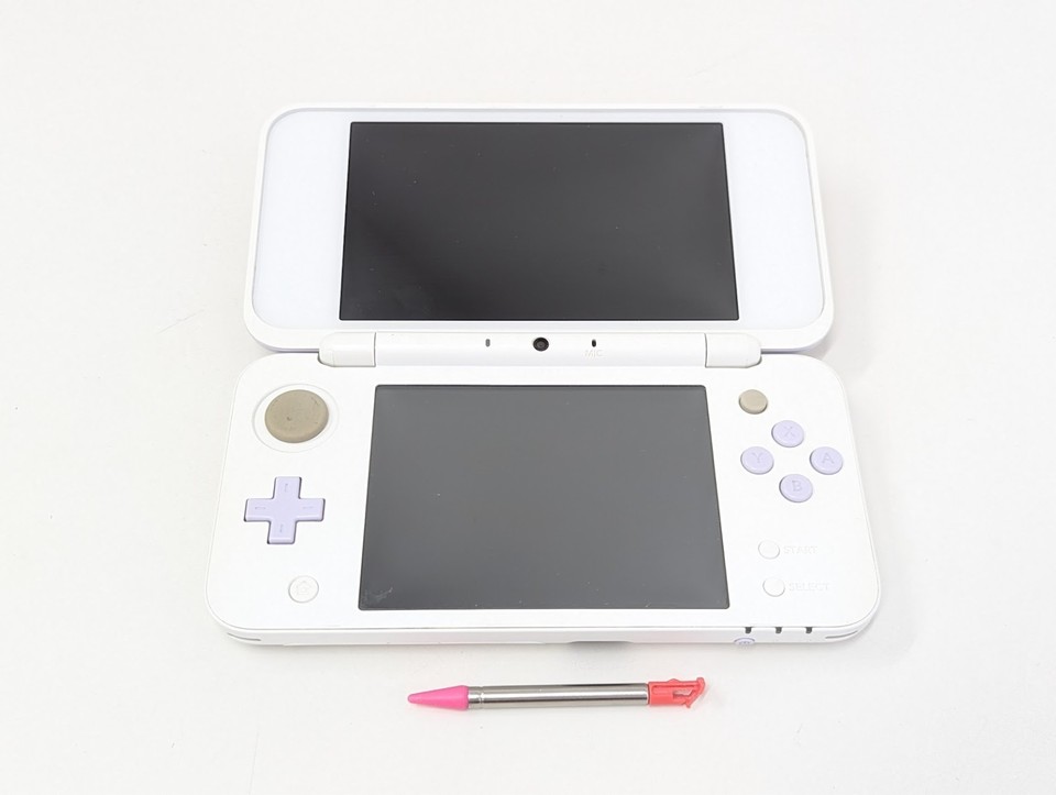 L2981 Ship Free Nintendo new 2DS console LL XL Lavender x White Japan w ...