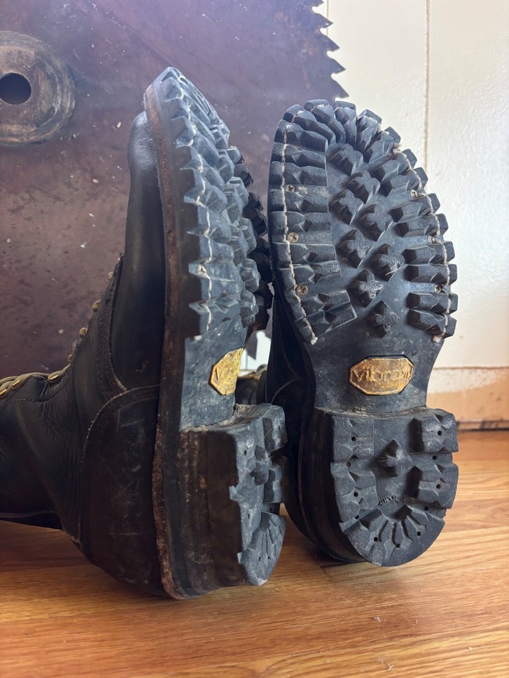 10b Whites Boots Smoke Jumper Black, Wildland Fire Work Boots | eBay