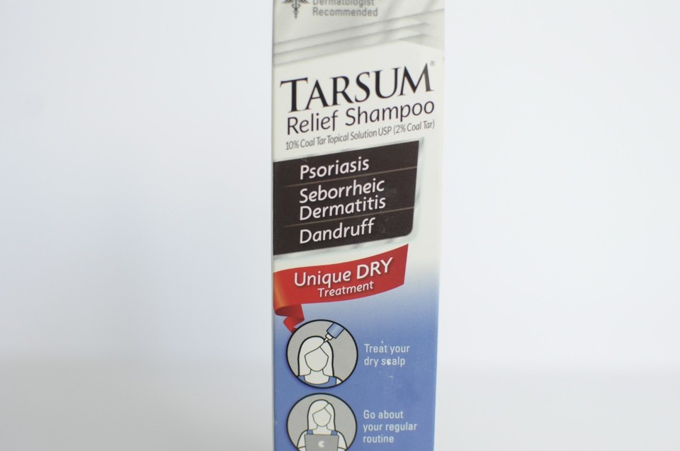 Tarsum Relief Shampoo Dry Treatment Coal Tar 4 oz Dandruff Psoriasis ...