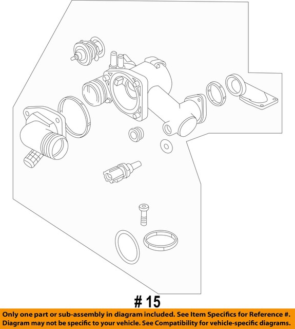 Eurospare OEM Thermostat Housing AJ89485 for Jaguar for sale online | eBay
