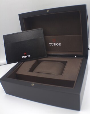 Tudor watch box with the card holder | eBay UK