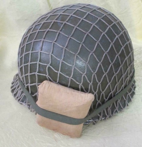 WW2 ww11 vietnam military netted net helmet medic pack first aid field ...