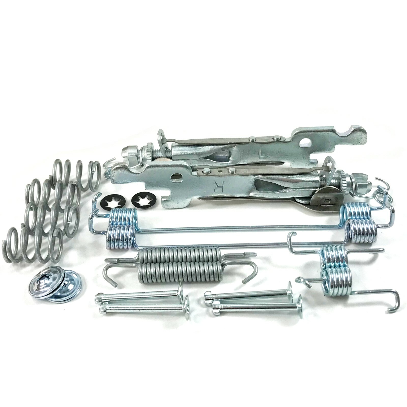 PAIR BRAKE ADJUSTERS & SHOE FITTING KIT FOR: DACIA DUSTER FWD 13-19 8 ...