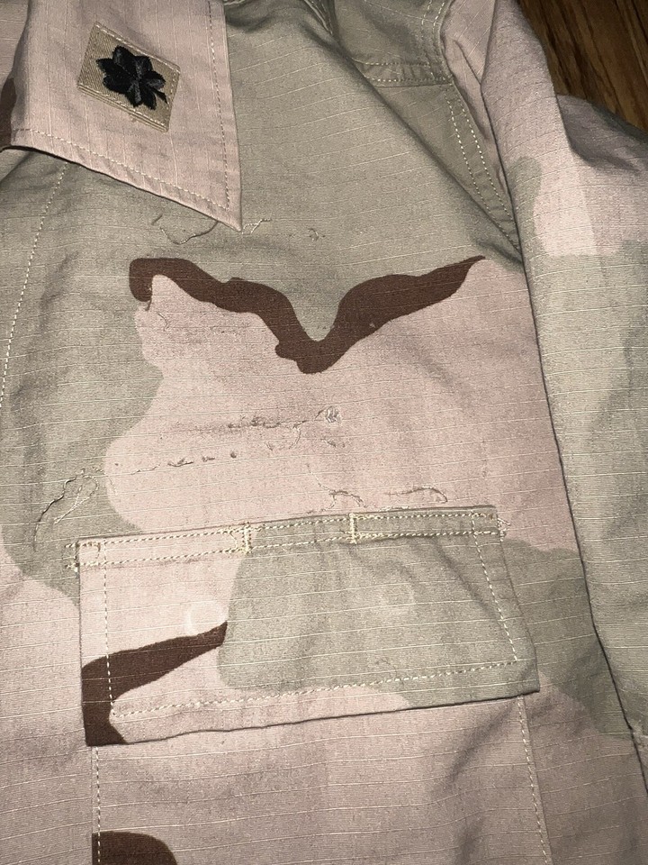 DCU BDU Shirt Coat Desert Tri-Color Camo Military Combat Hot - Medium ...