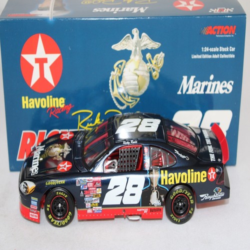 RICKY RUDD 2000 ACTION #28 ARMED FORCES/MARINES TEXACO HAVOLINE FORD ...