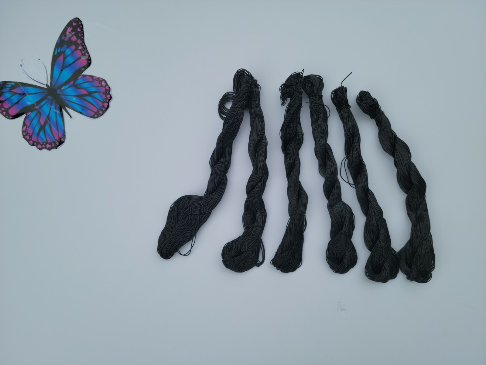 6 New African Rubber Hair Thread For Threading/Stretching Out Natural ...