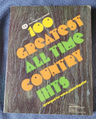 Tele House presents 100 Greatest All Time Country Hits-voice, piano ...