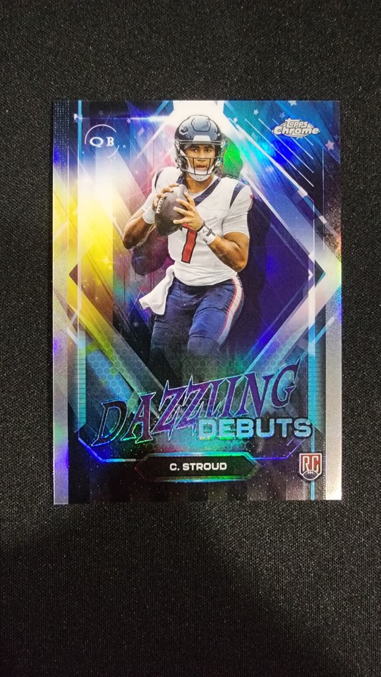 2023 Topps Composite CJ Stroud Topps Chrome Dazzling Debuts SSP 1:3396 ...