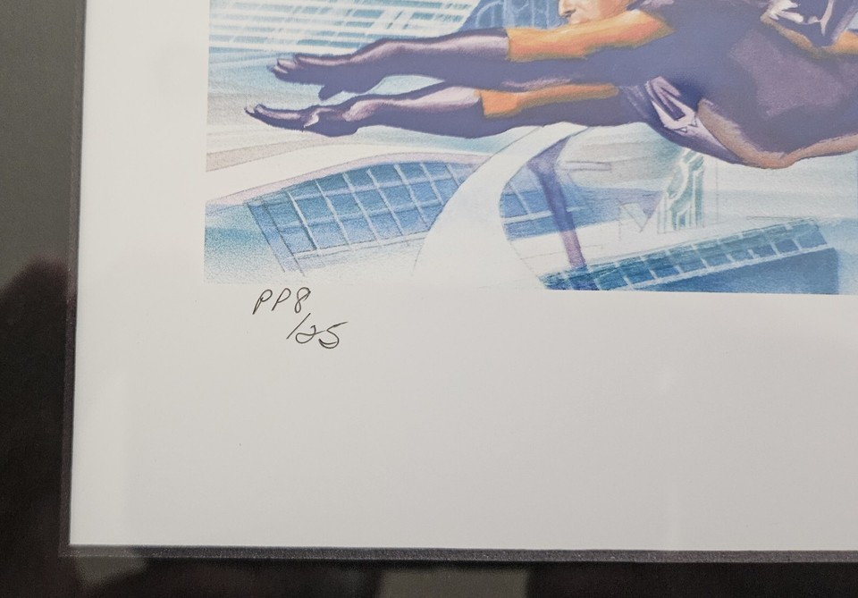 Alex Ross Superboy and the Legion of Super Heroes Printers Proof #8/25 ...