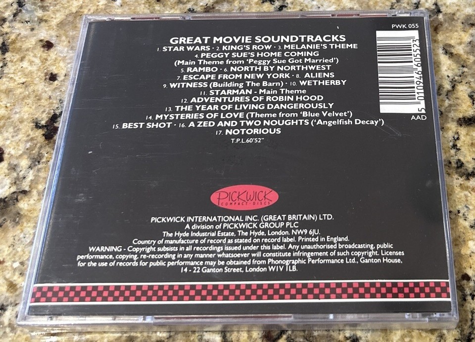 GREAT MOVIE SOUNDTRACKS CD. NEW SEALED | eBay