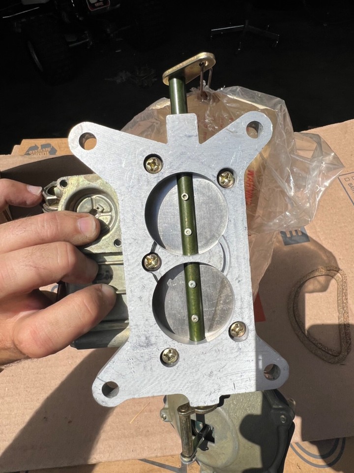 **NOS** 1968 Corvette Holley Tri Power 3x2 Carburetor **3659** 4056 68 ...