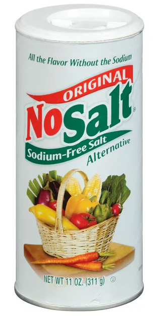 NoSalt Original Sodium-Free Salt & Nu-Salt Substitute Shaker - USA ...