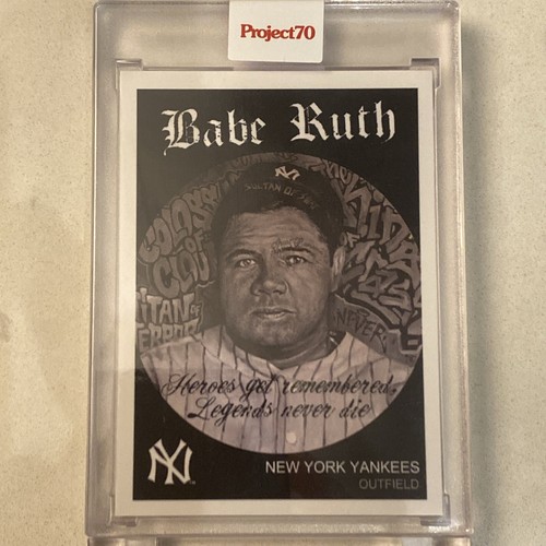 Babe Ruth 🔥 BELOW COMPS 🔥 2021 Topps Project70 Card 256 New York ...