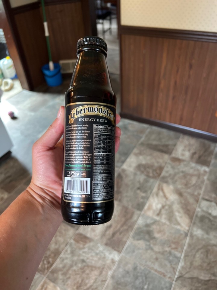 Monster Energy UBERMONSTER - UBER Brew Drink Glass Limited Edition ...