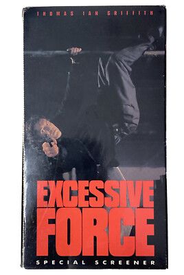 Excessive Force (VHS, 1993) Thomas Ian Griffith SPECIAL SCREENER ...