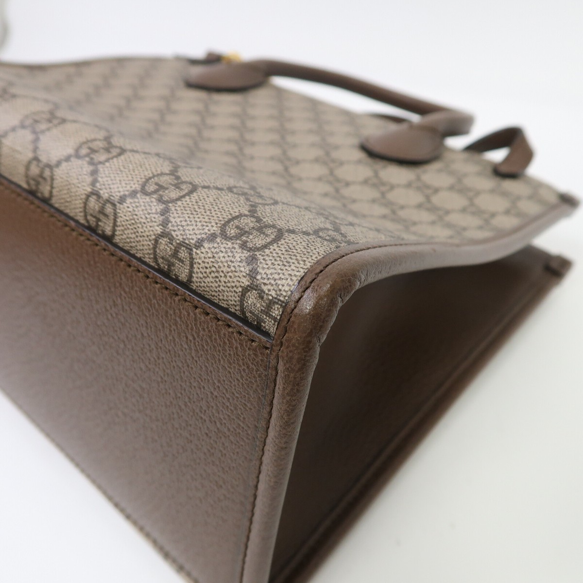 GUCCI GG GHW Disney GG Supreme 2 Way Bag Handbag 648134 GUCCI GG GHW Disney GG Supreme 2 Way Bag Handbag 648134