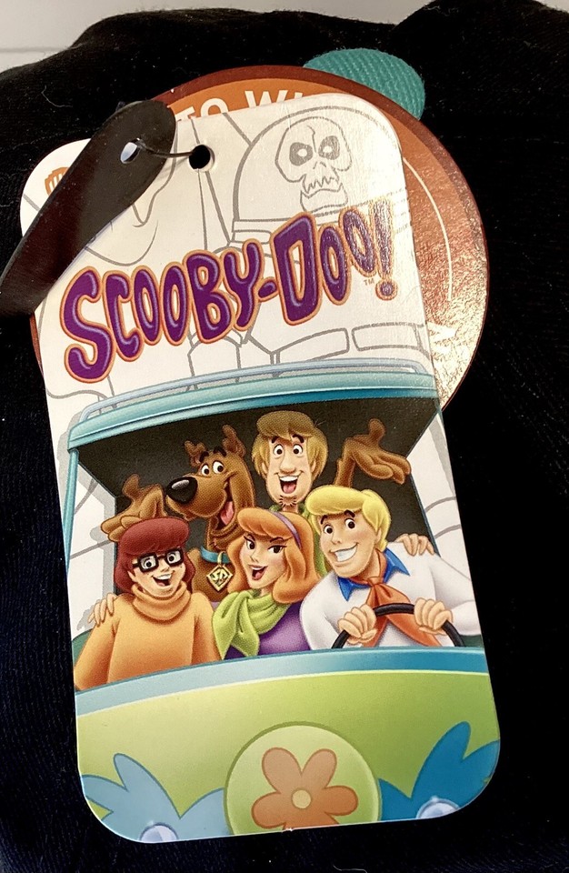 Vtg Scooby Doo Shadow Baseball Cap Hat WB Warner Bros Hanna Barbera New ...