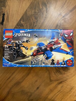 LEGO 76150 Marvel Spiderjet vs. Venom Mech - New & Sealed in Damaged ...