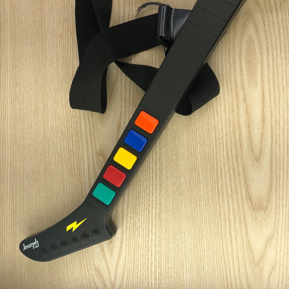 Guitar Hero White Gibson Xplorer Red Octane Xbox 360 Controller Wired w ...